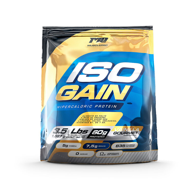 Proteína Iso GAIN 3.5 libras - MUSCLE PRO SUPLEMMENTS